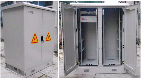 IP55 Outdoor Telecom Cabinet, Tower Cabinet, Tower Shelter, 70U, with ...