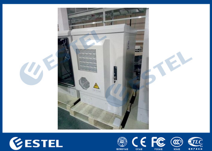 Temperature Control Steel Outdoor Telecom Cabinet 19 Inch For Base ...