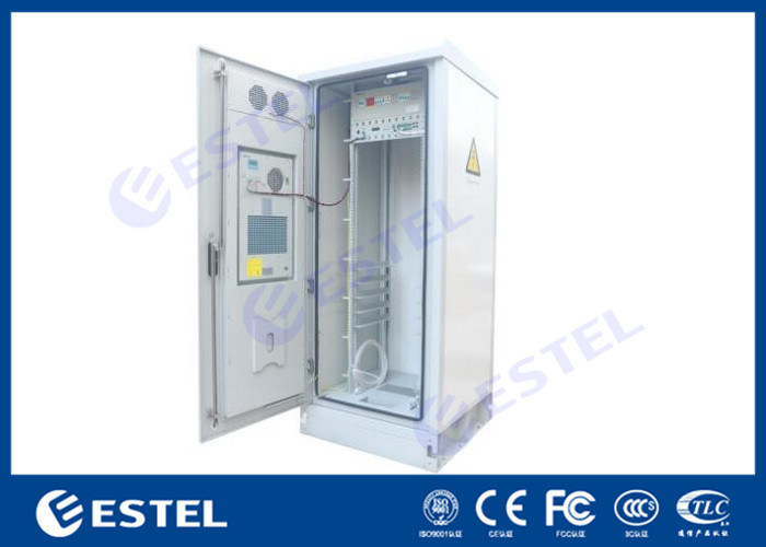19" Rack 42U Outdoor Telecom Cabinet Double Wall With Heat Insulation ...