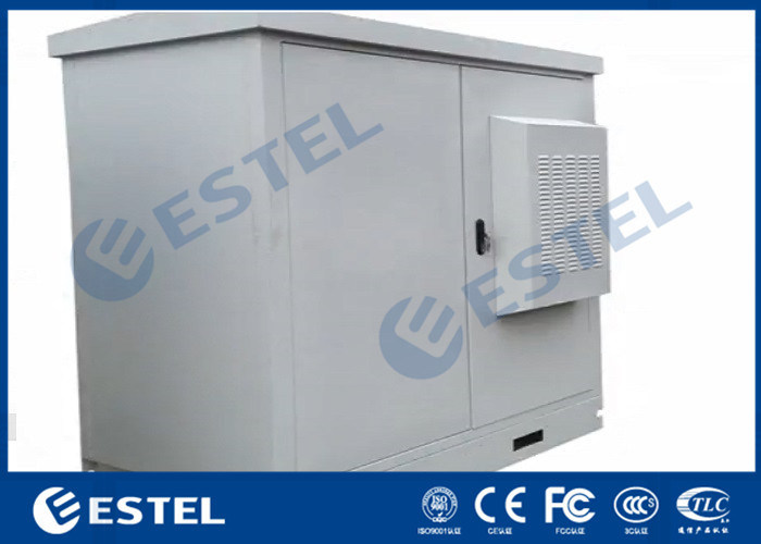 Dual Compartment Weatherproof Air Conditioner Cooling Outdoor Enclosure ...