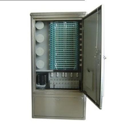 Stainless Steel Fiber Optical Cross Connection Cabinet