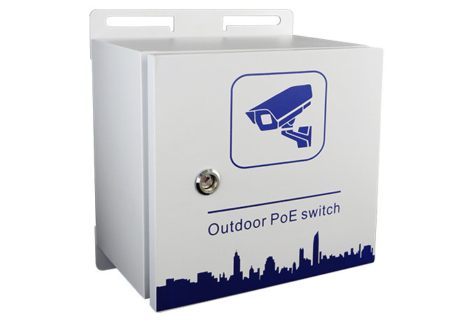 Customized Pole Mounted Network Switch Cabinet EB2042PG Outdoor Smart ...