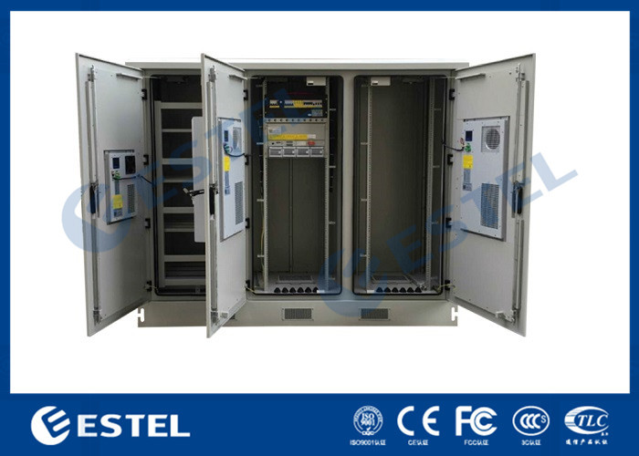 Wireless 3 Compartments 3 Air Conditioners Cooling Outdoor Base Station ...